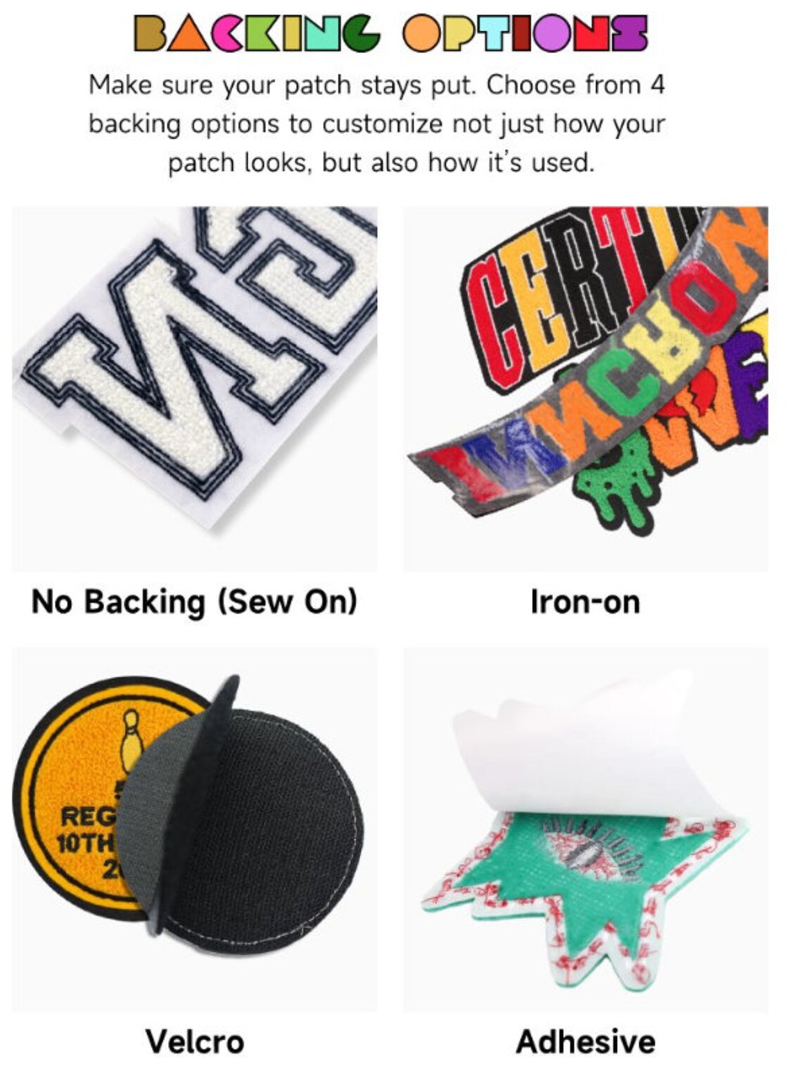 Custom Chenille Patches & Varsity Letters Custom Chenille - Etsy