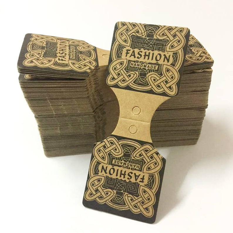 Custom Earring Paper Display Cards Custom Earring Cards - Etsy