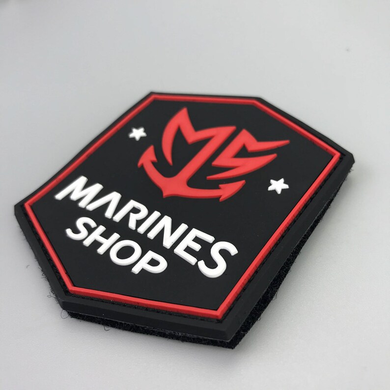 200 Custom PVC Patches. Hook and Loop Side Backing. Customize - Etsy