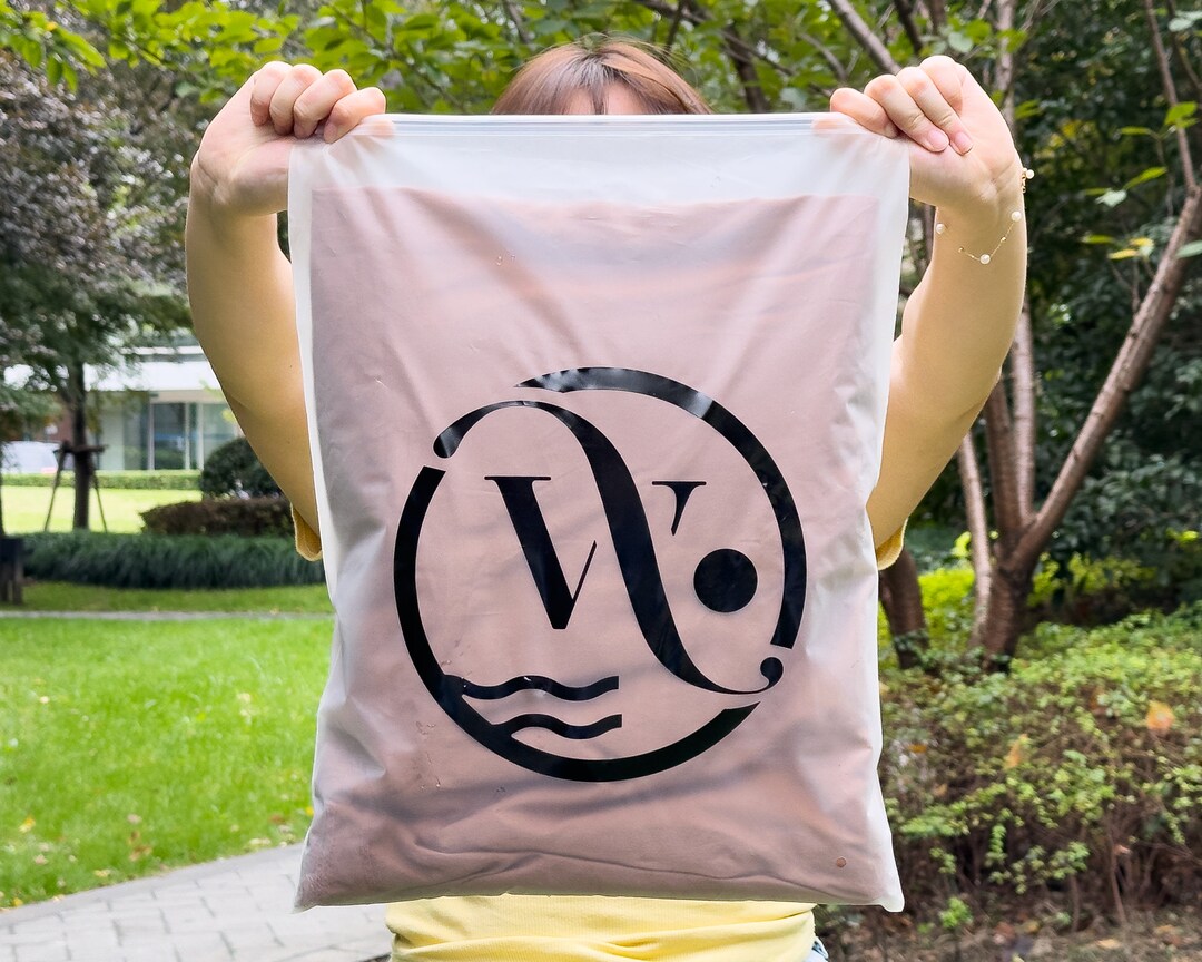 100-500pcs Custom Frosted Transparent Zip Lock Bags High Quality ...