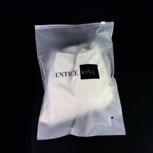 Custom Frosted Matte Plastic Bags, Zipper Bags, Biodegradable Zipper ...