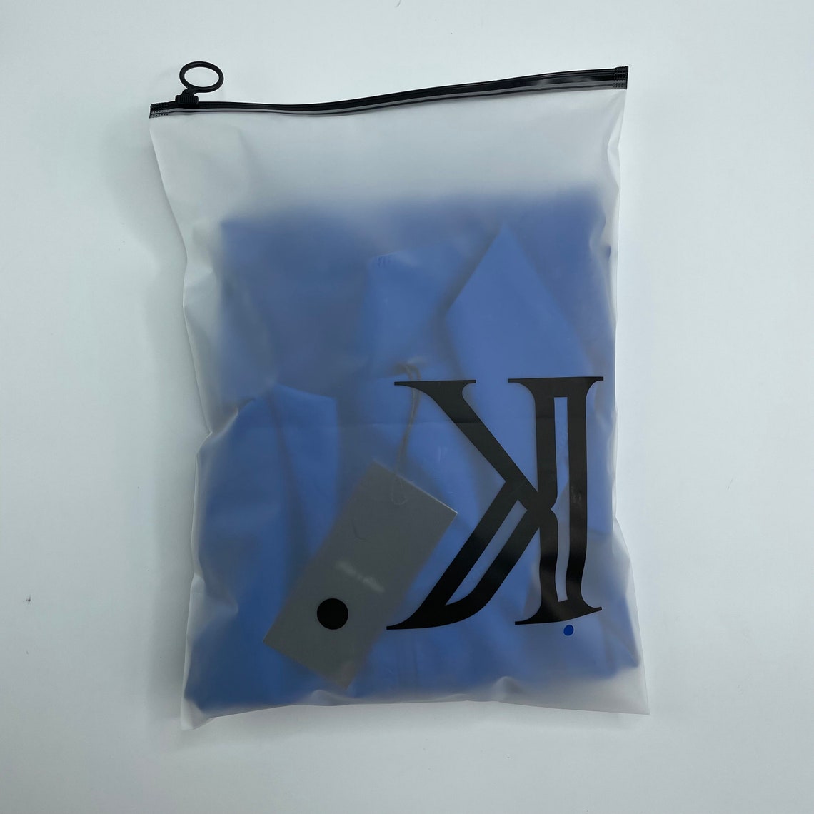 100 Custom Printed Matte Frosted White Cpe Plastic Zipper Lock - Etsy