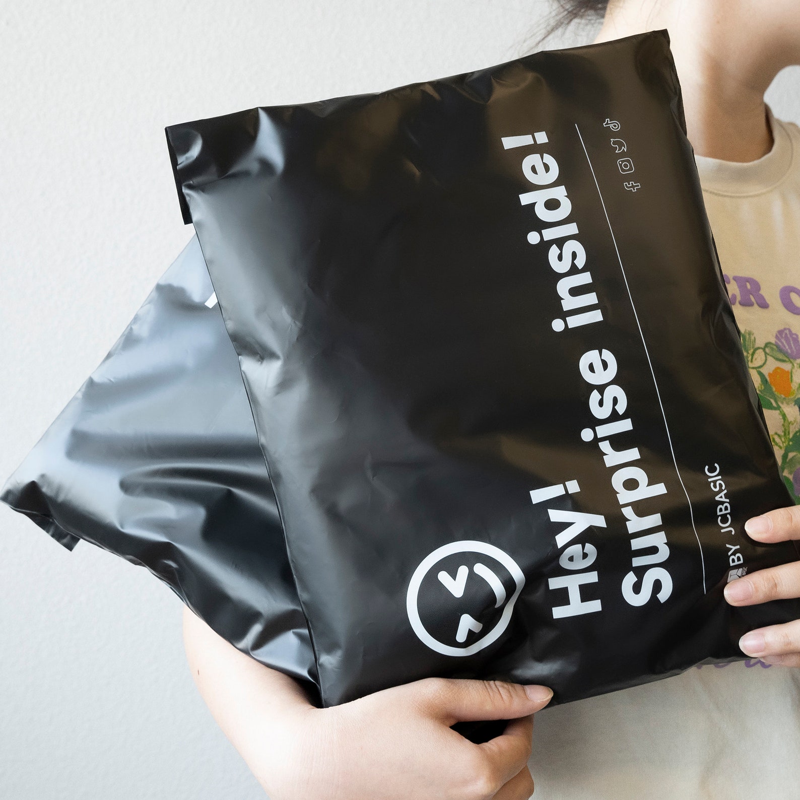 Custom Shipping Bags With Logo,black Poly Mailers,custom Packing Bags ...