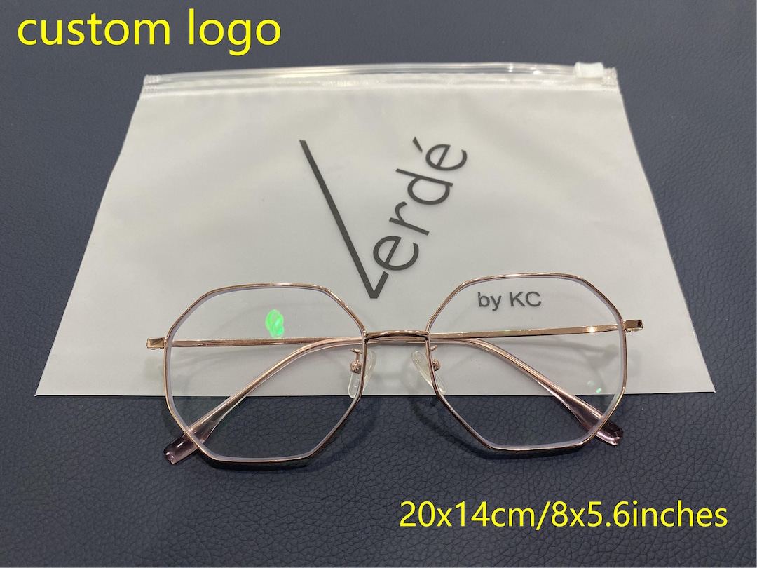 Custom Frosted Matte Plastic Bags, Zipper Bags, Biodegradable Zipper ...