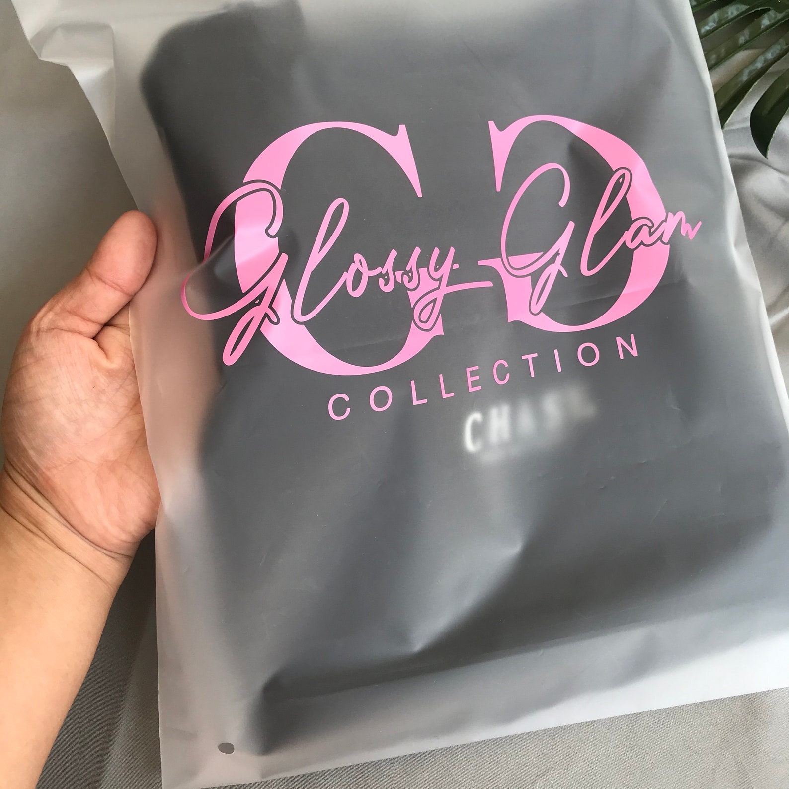 Custom Frosted Zipper Bags Custom Black Matte Zipper Bag - Etsy
