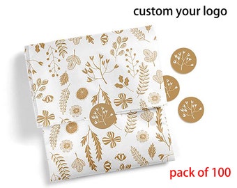 Custom Logo Tissue Paper | Etsy