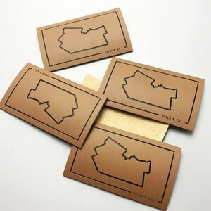 50 Custom Personalized Leather Patches With Logo, Text, or Initials ...