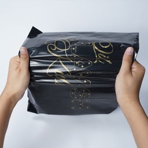 25pcs Custom Matte White Poly Bags Wholesale, Full Color Custom ...