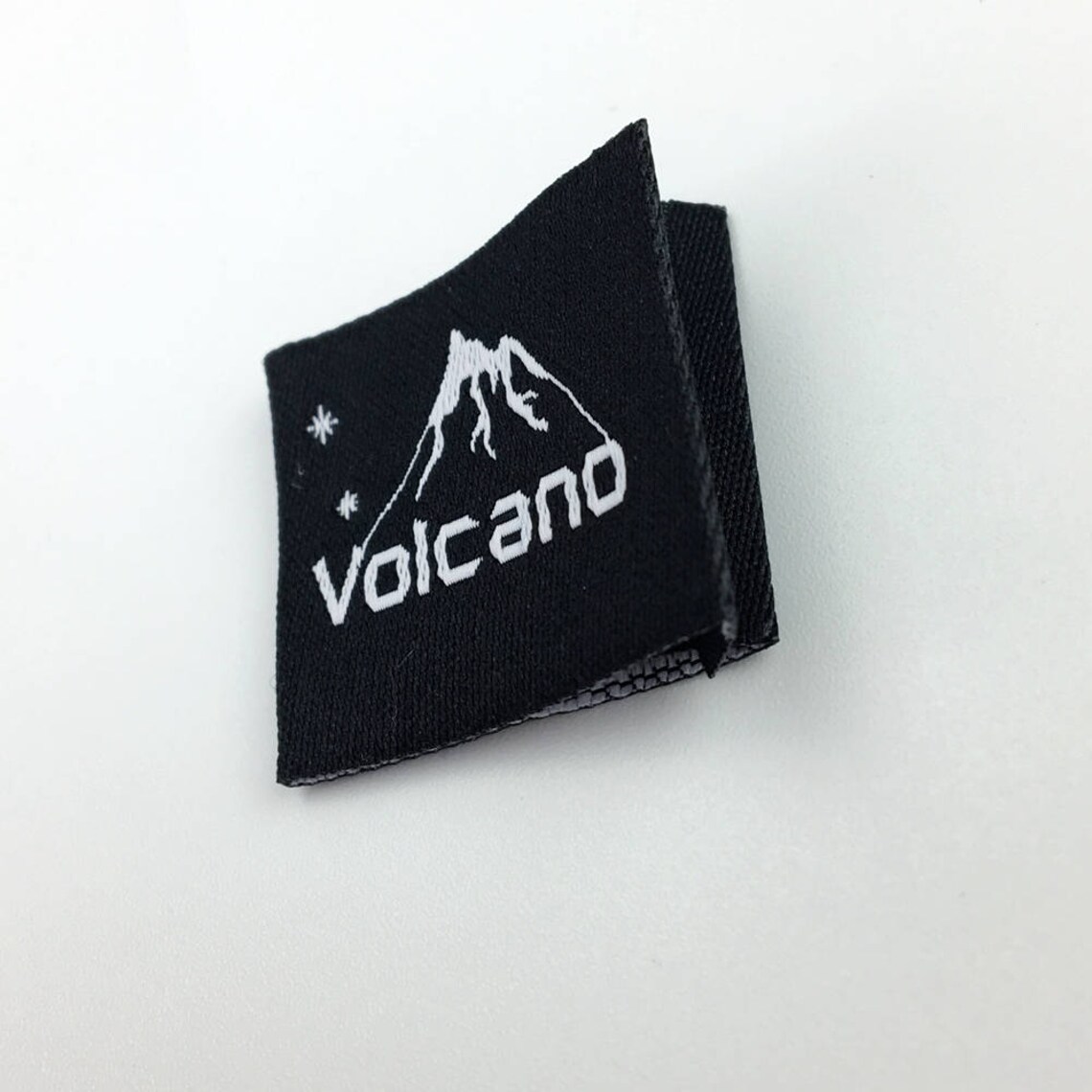 Custom hem tags embroidered hem tags shirt hem tags woven | Etsy