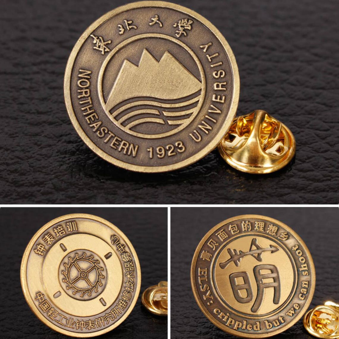 Custom Enamel Badges Custom Designer Handbag Metal Tags - Etsy