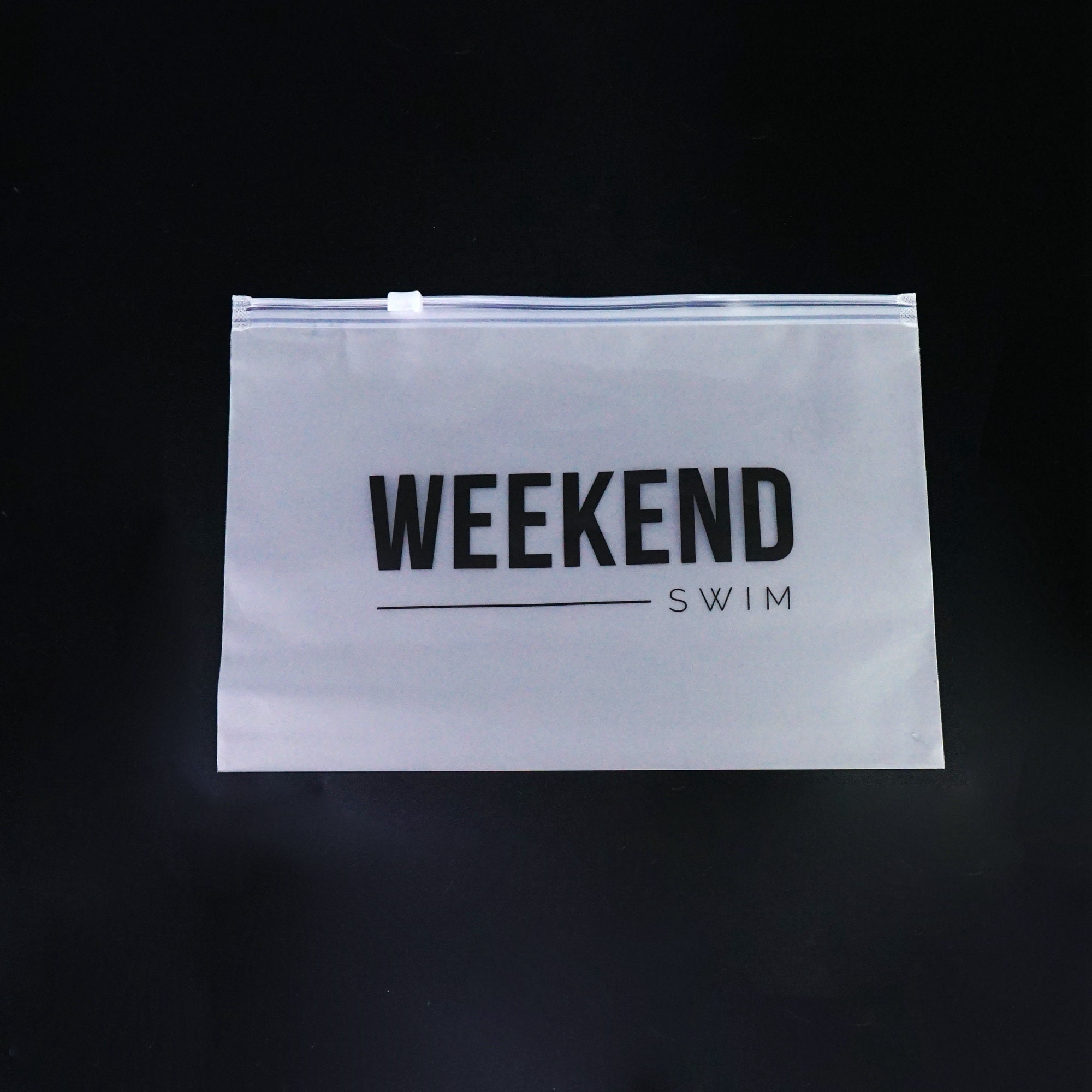 Custom frosted matte plastic bags zipper bags biodegradable | Etsy