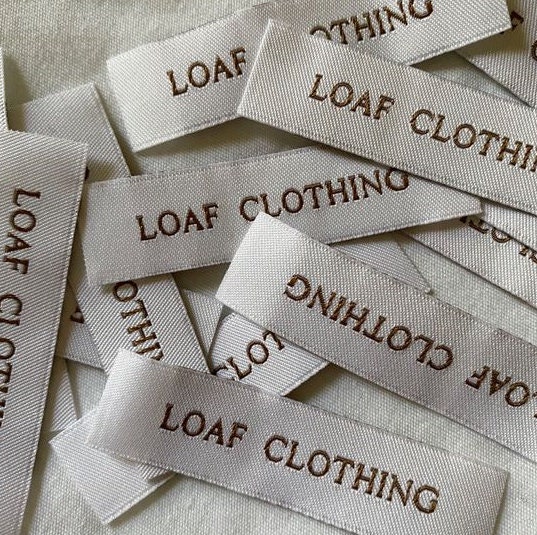 100 Custom Clothing Labels Silky Satin With FREE Cutting | Etsy