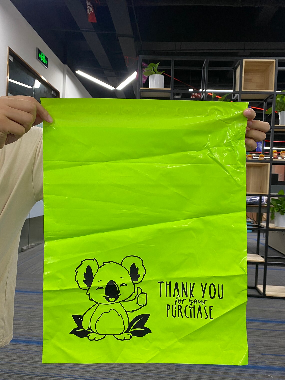 25pcs Custom Matte White Poly Bags Wholesale Full Color - Etsy UK