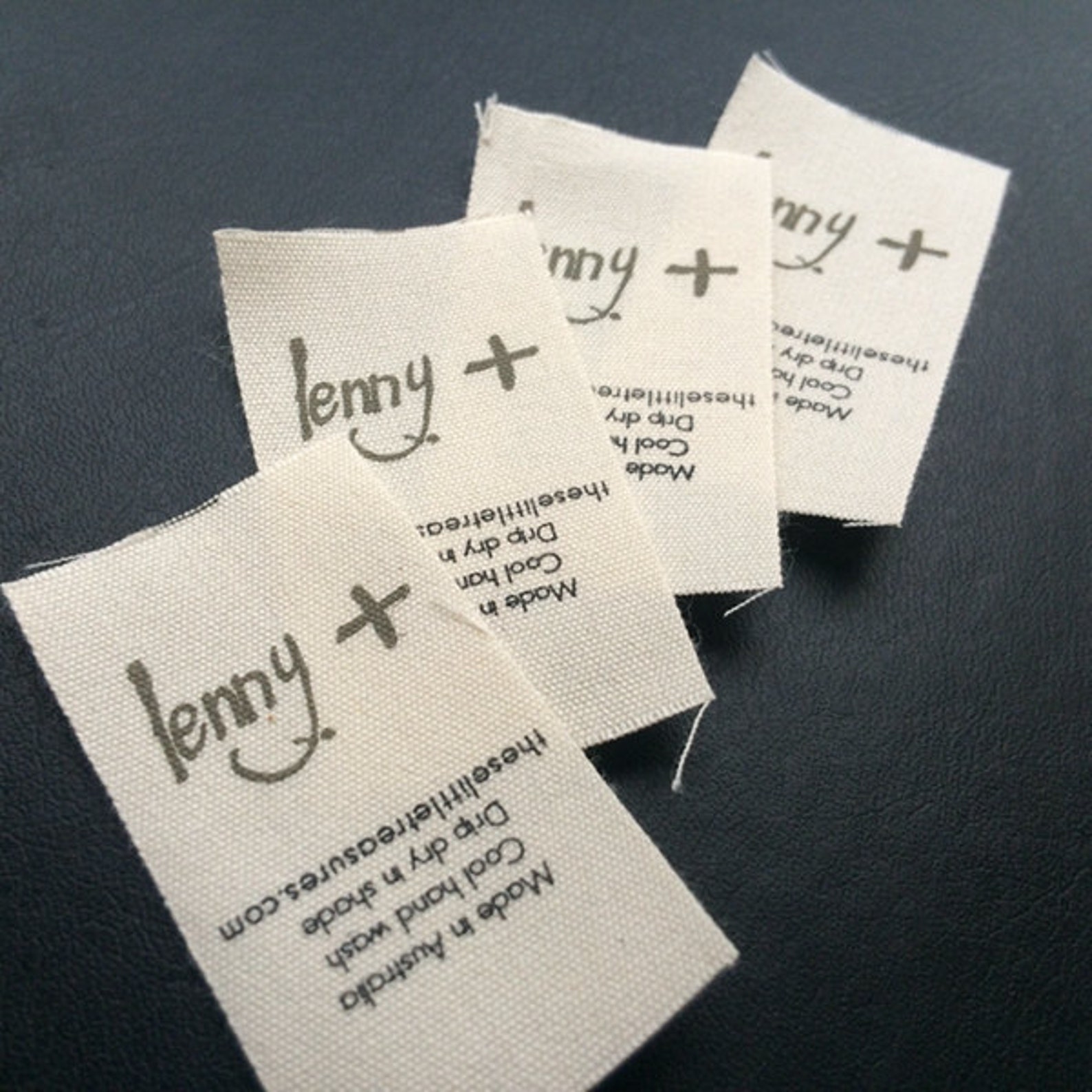 Custom Cotton Labels Organic Cotton Labels Cotton Printed - Etsy