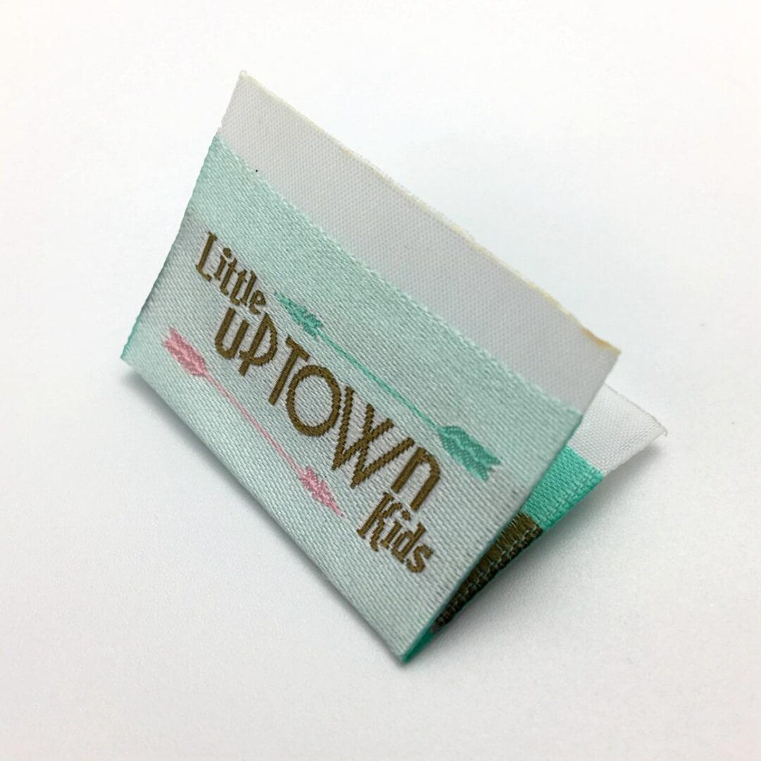 500 Personalized Woven Sewing Labels, Custom Clothing Labels & Tag ...