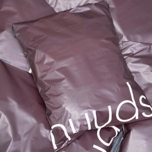 25pcs Custom Matte White Poly Bags Wholesale, Full Color Custom ...