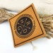 50 Custom Personalized Leather Patches With Logo Text or - Etsy