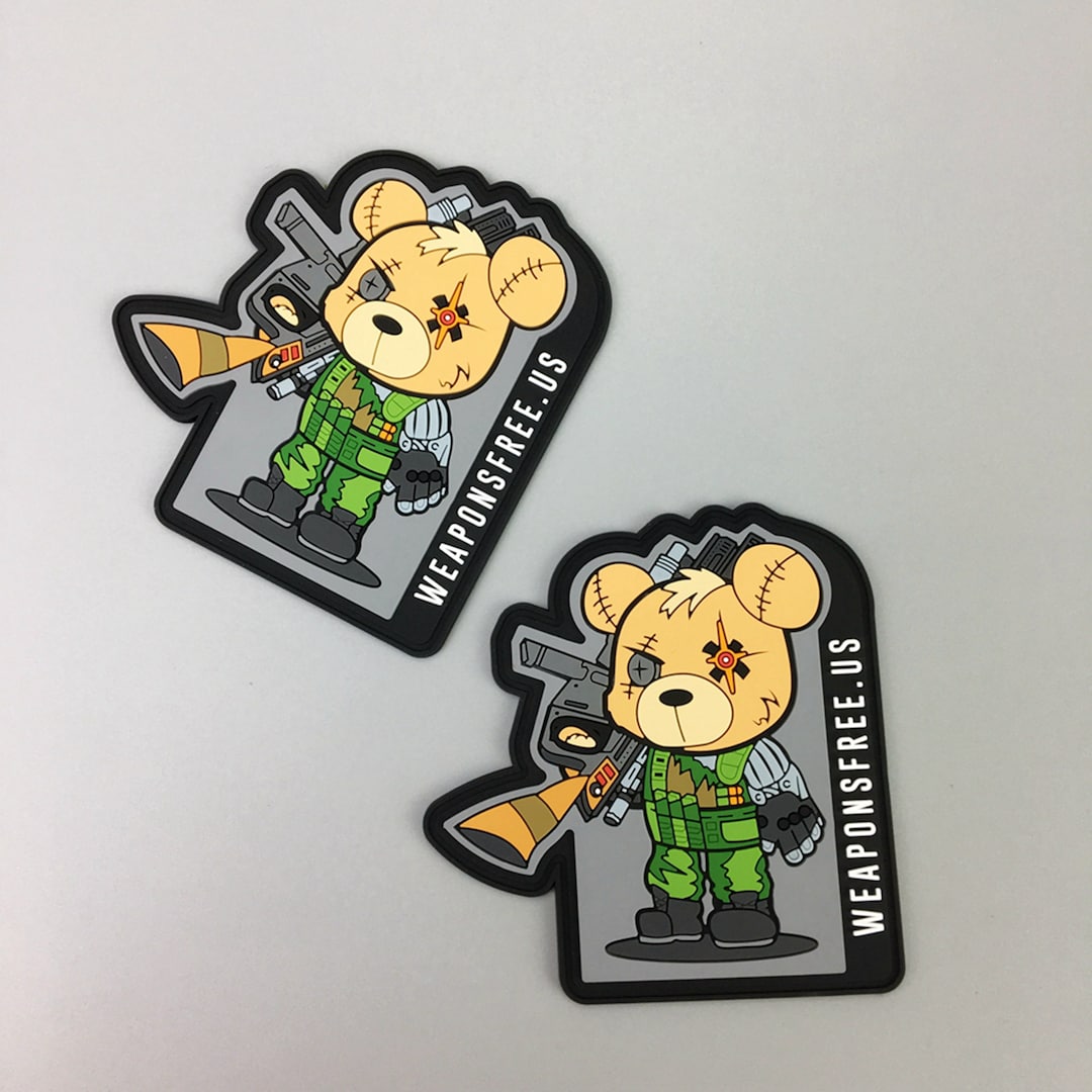 Custom 2‘’*2‘’, 50pcs Soft Rubber Label 2d Soft Rubber Plastic Embossed ...