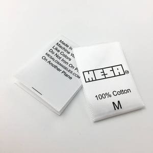 Custom Towel Label, Bath Towel Label, Custom Woven Label With Logo ...