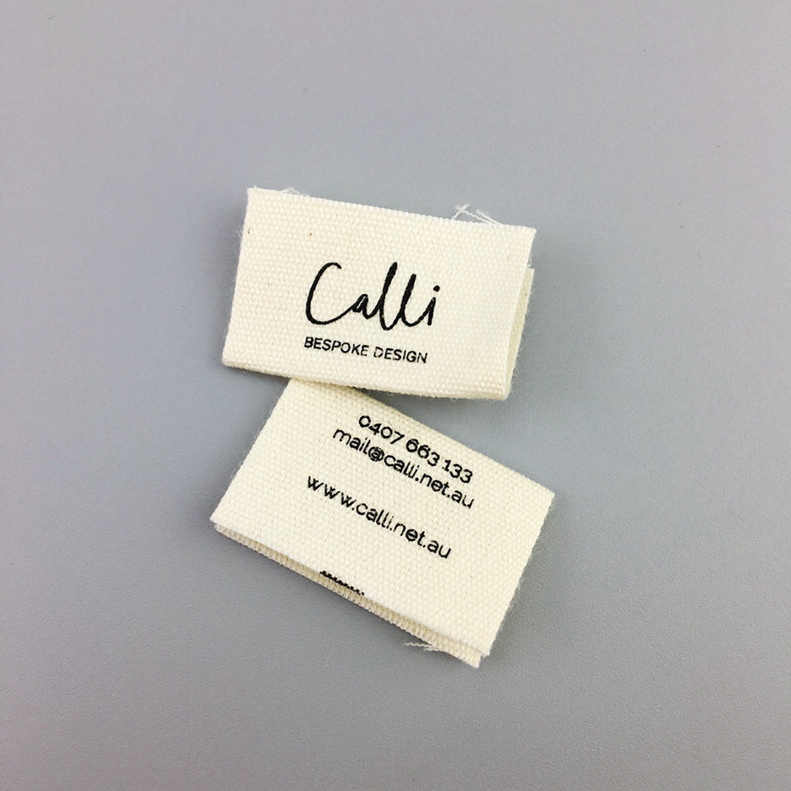 500custom Natural Cotton Labels, Sewing Label,cotton Printed Labels ...
