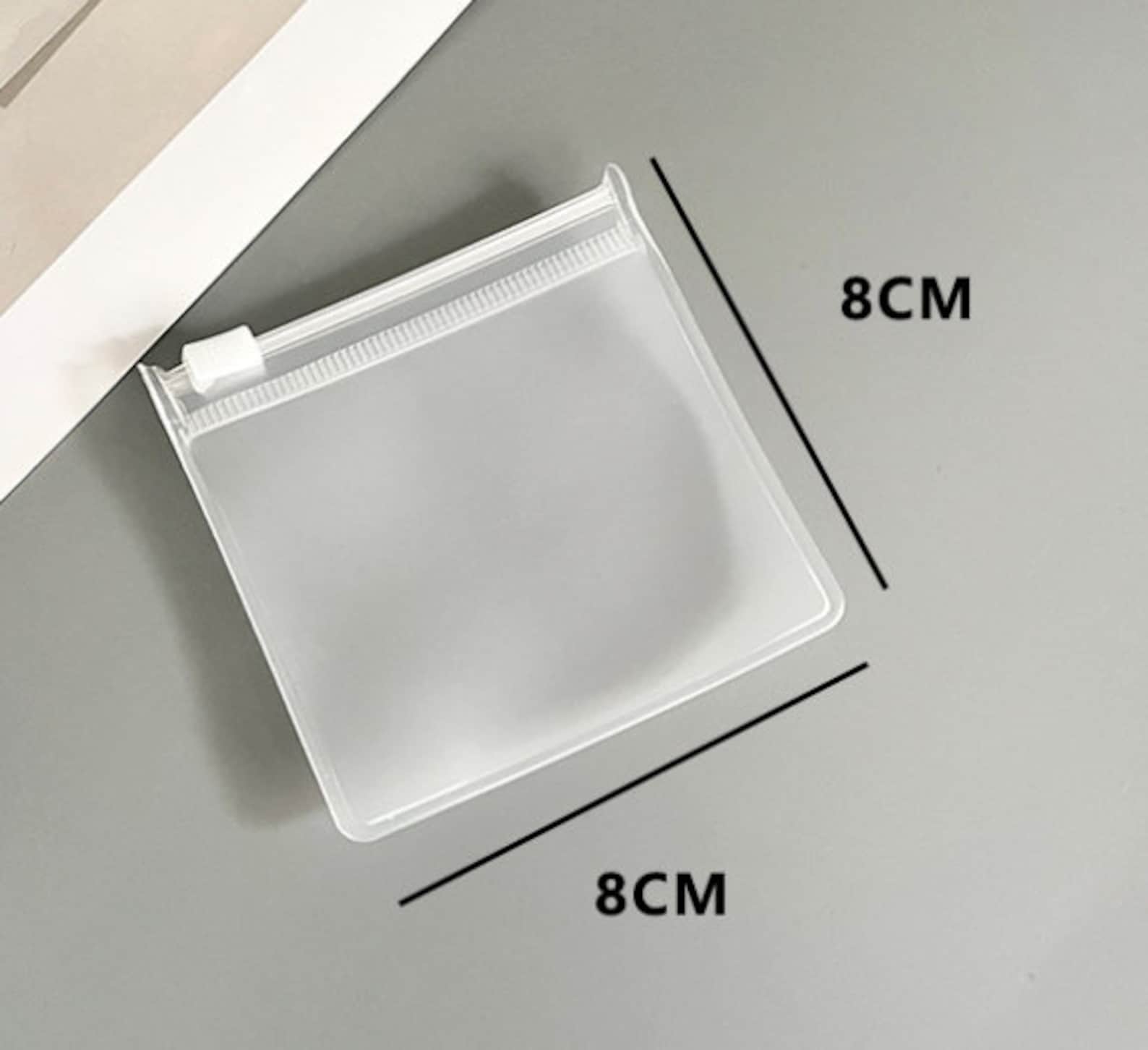 100 Custom Jewelry Pouch Pvc Transparent Ziplock - Etsy