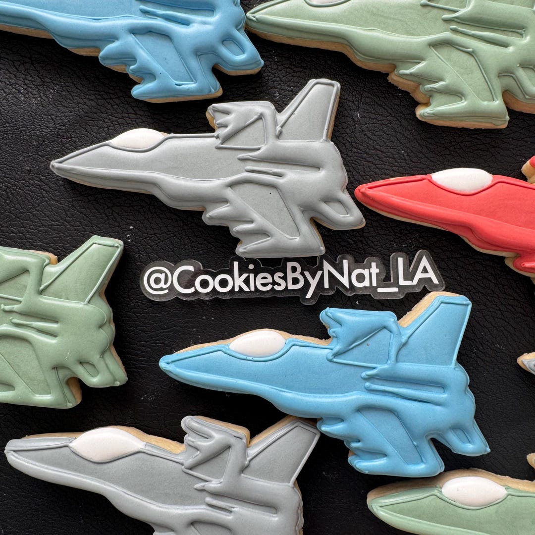 Fighter Jet Cookie Cutter STL FILE - Etsy
