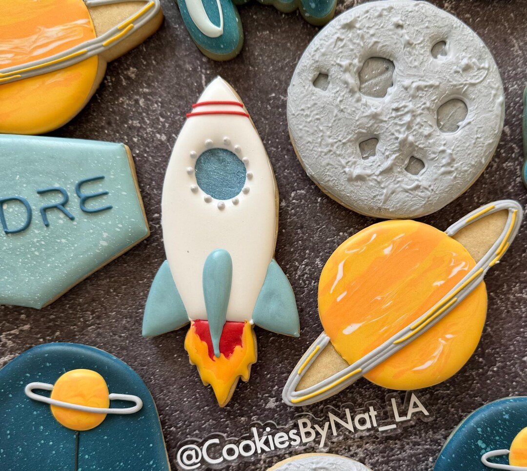 Rocket Ship Cookie Cutter - Etsy