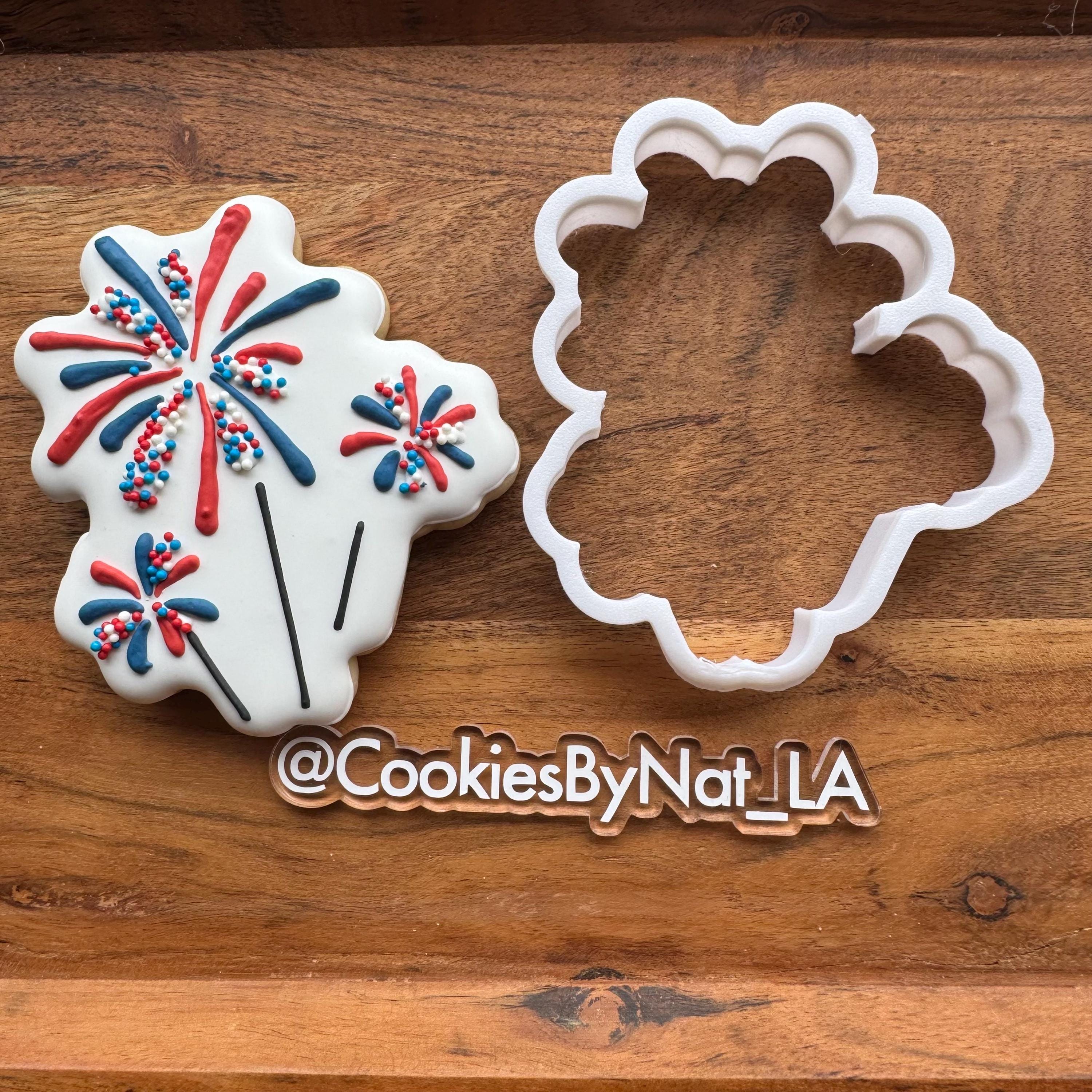 Fireworks Cookie Cutter STL FILE - Etsy