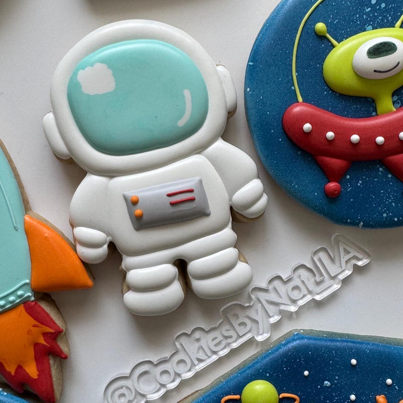 Astronaut Cookies - Etsy