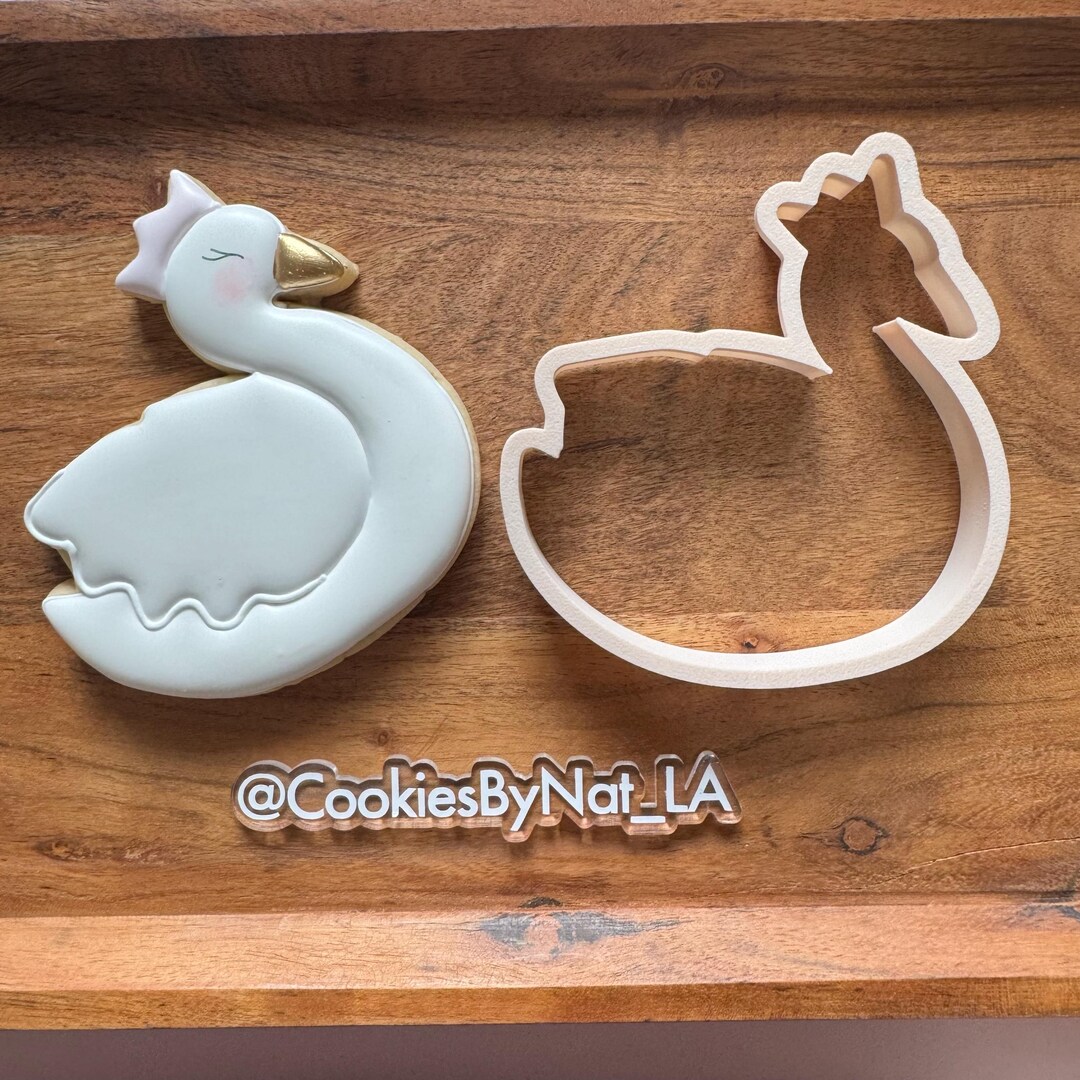 Swan Cookie Cutter STL FILE - Etsy