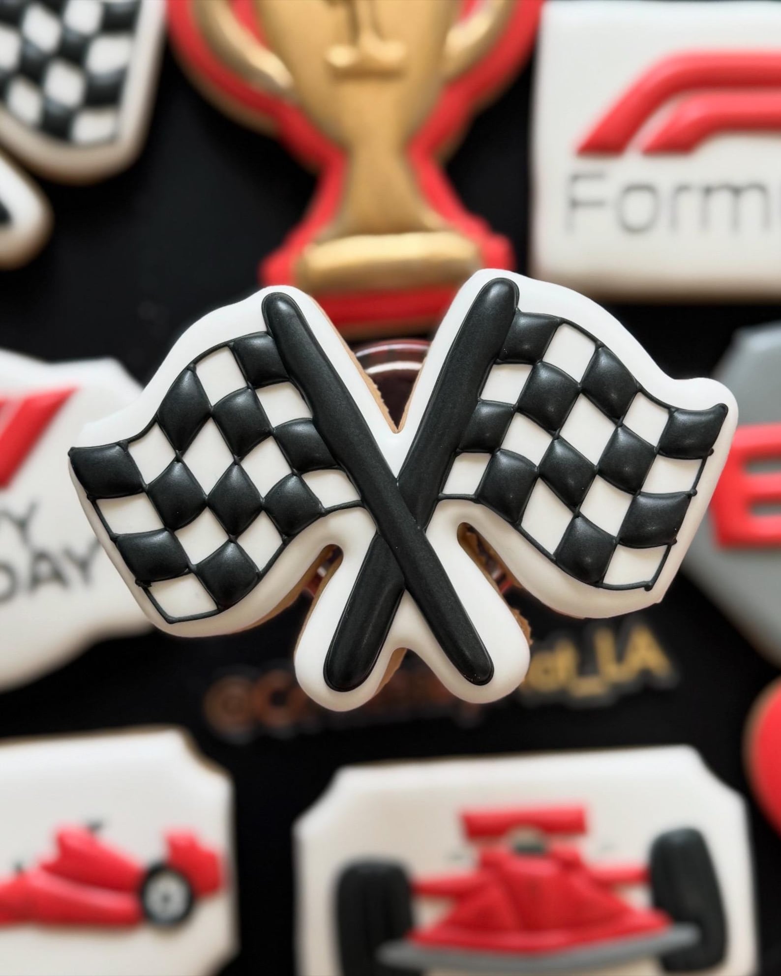 Racing Flag Cookie Cutter STL FILE - Etsy