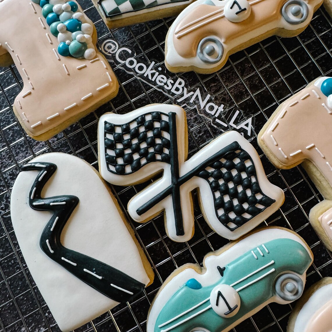 Racing Flag Cookie Cutter - Etsy