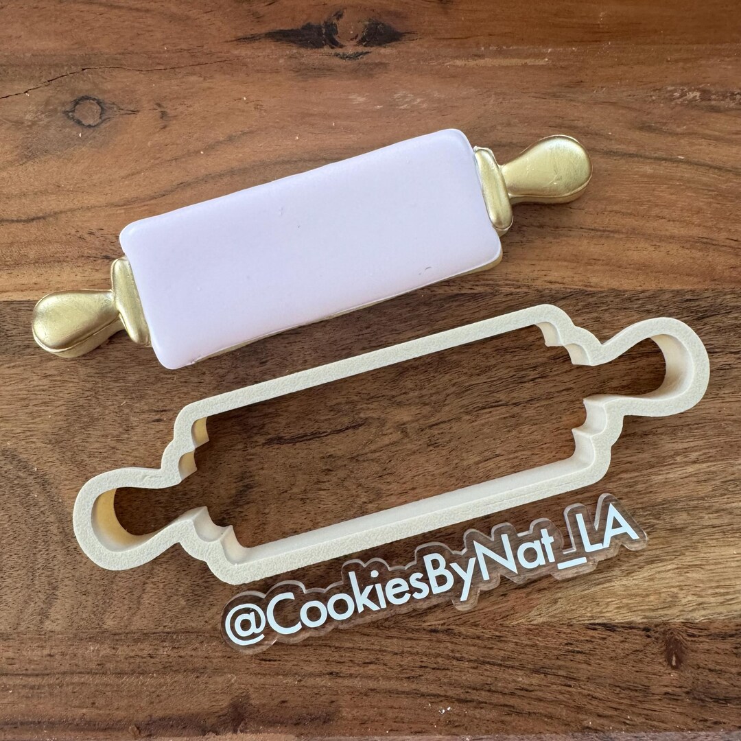 Rolling Pin Cookie Cutter - Etsy