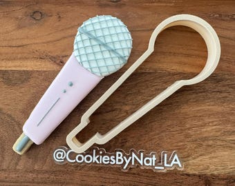 Microphone Cookie Cutter - Etsy