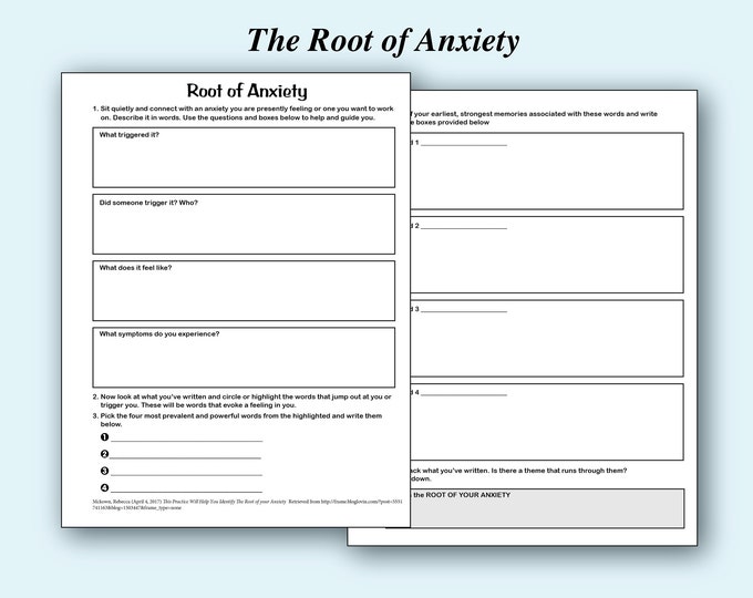 Printable Panic Attack Tracker - Etsy Canada