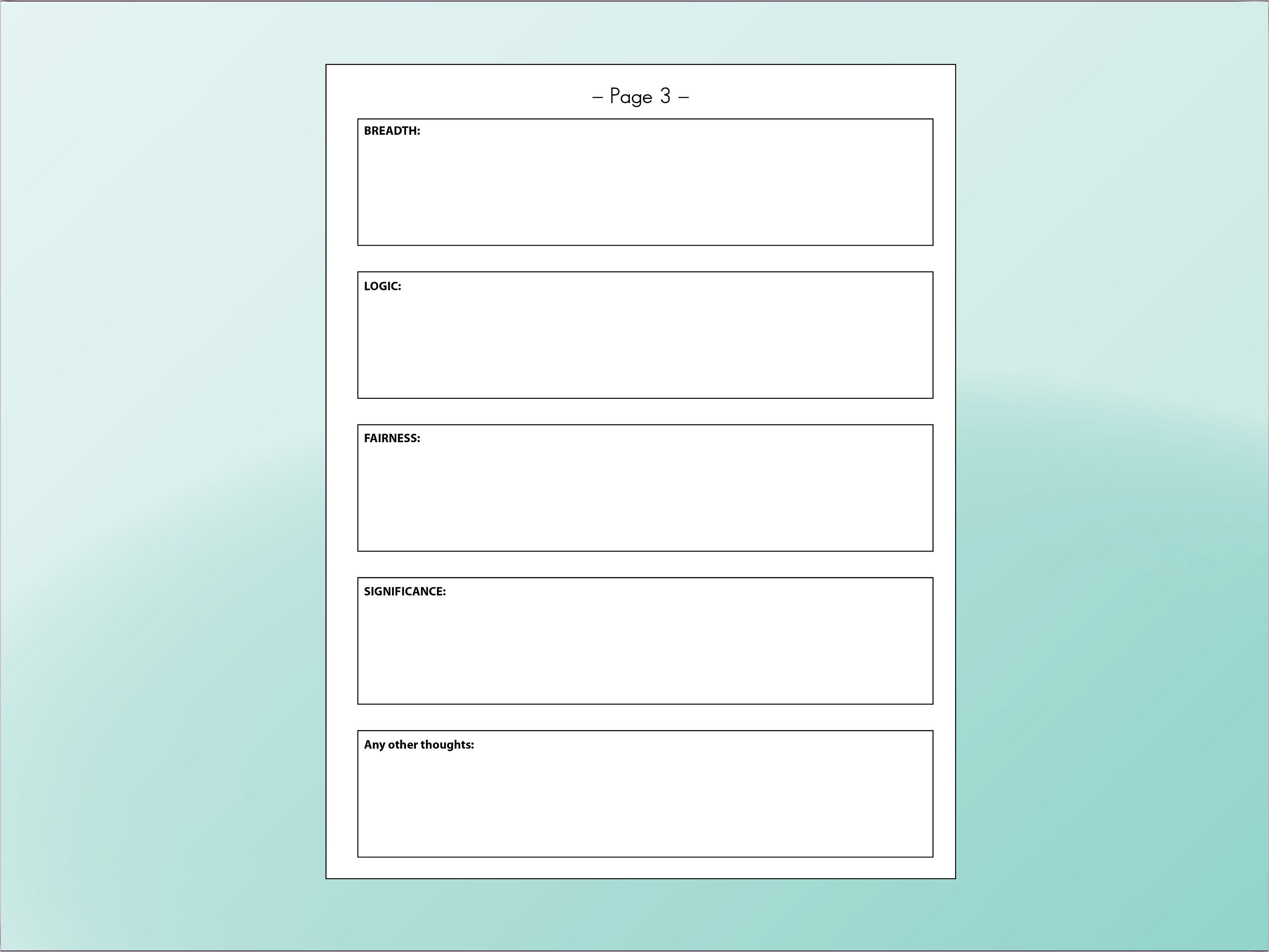 Printable Problem Solving and Brainstorming Worksheets - Etsy