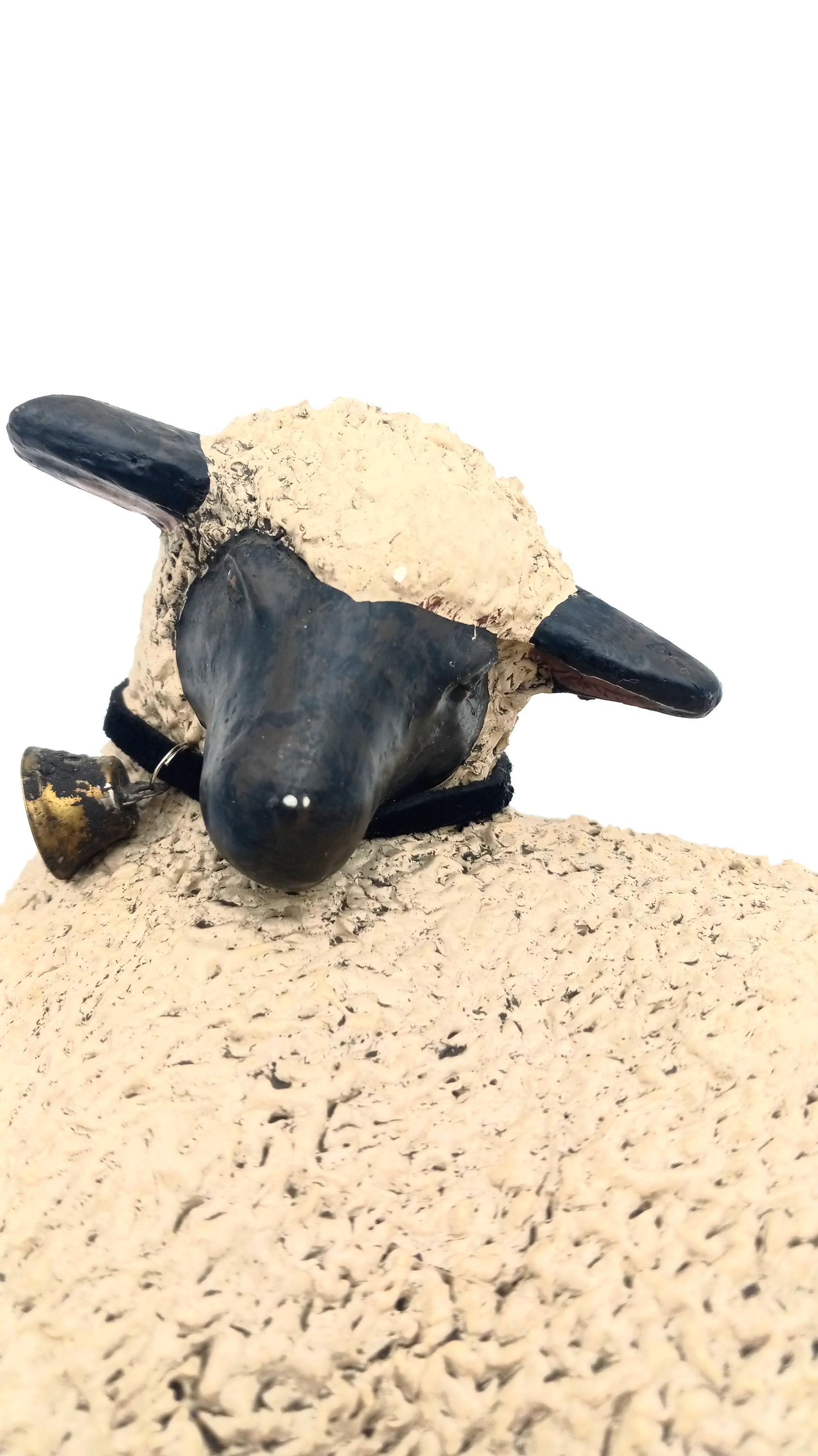 Adorable Farmhouse Primitive Folk Art Sheep Figure - Etsy