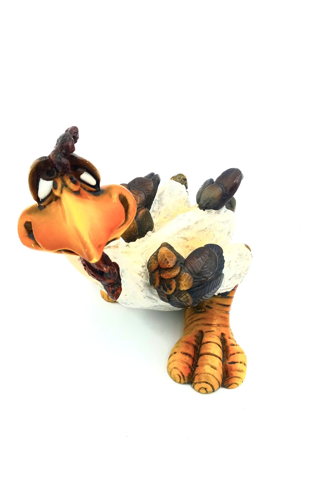 John Raya Beasties of the Kingdom 1987 Resin Chicken Sculpture - Etsy