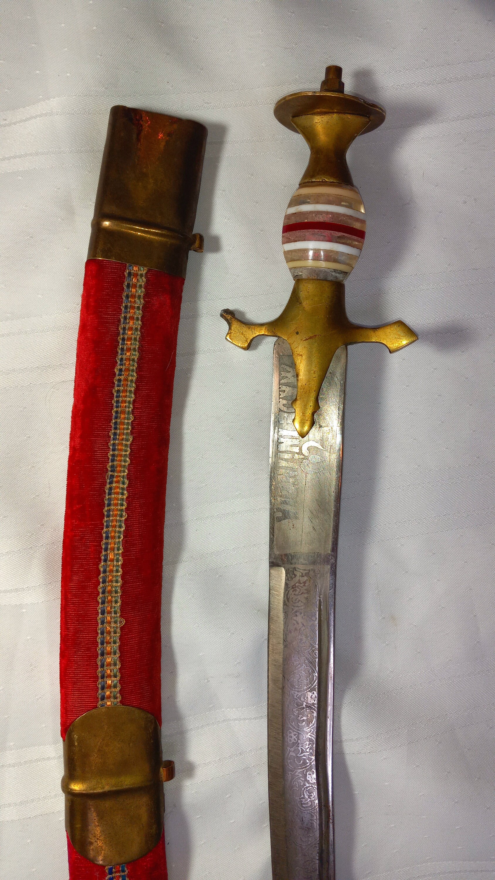 Old Antique Indian Sikh Officer Sword Measures 32.5 Long. - Etsy