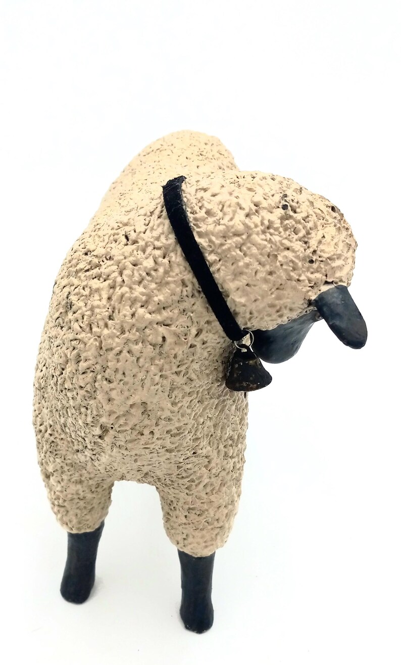Adorable Farmhouse Primitive Folk Art Sheep Figure - Etsy