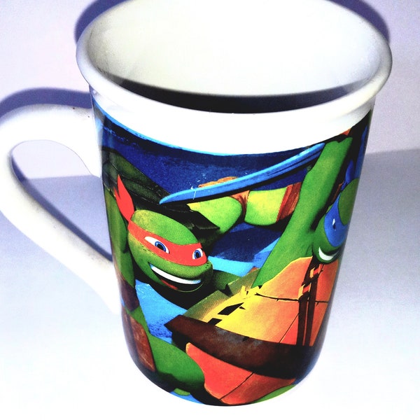 Vintage Teenage Mutant Ninja Turtles Mug - Etsy