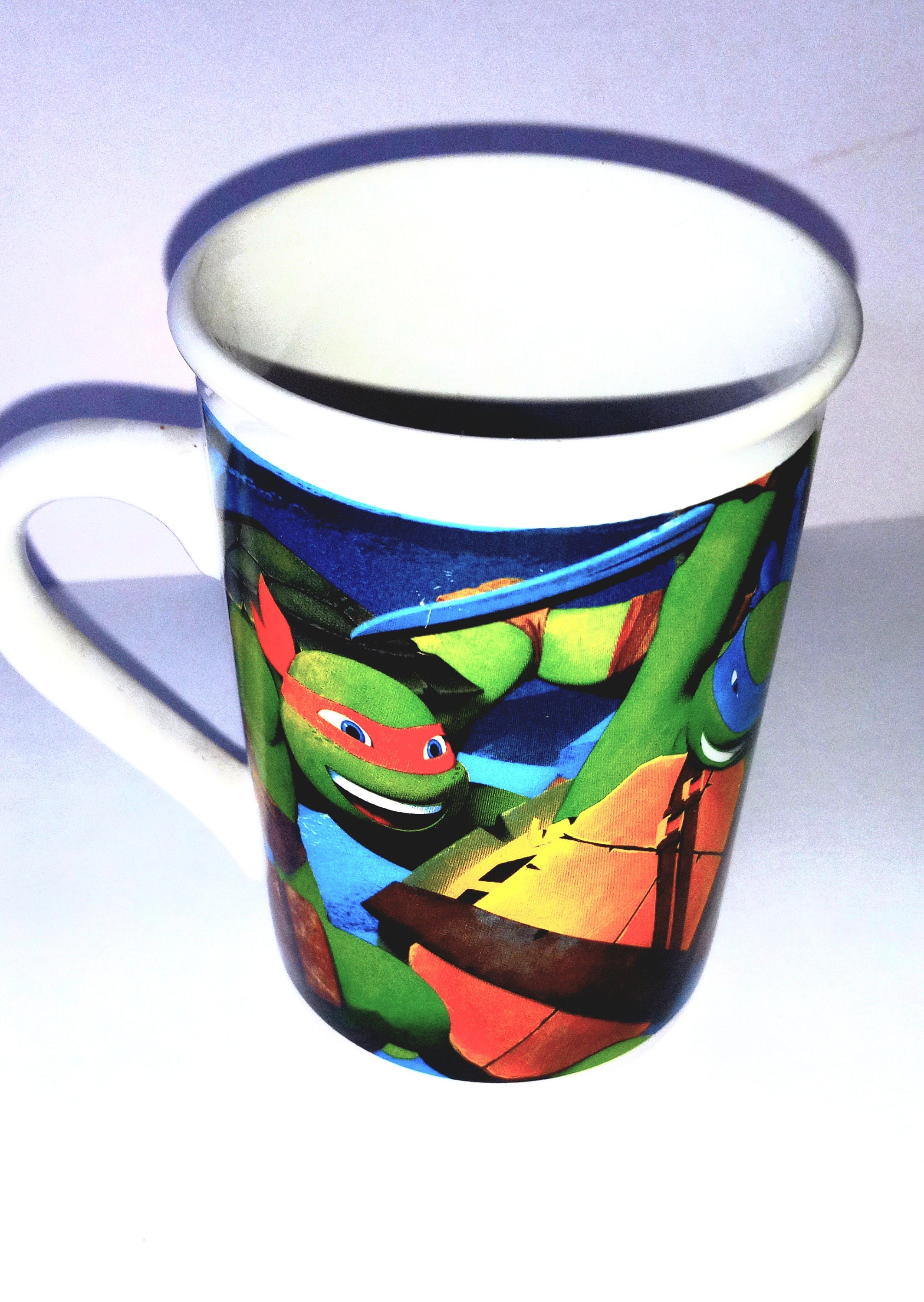 Teenage Mutant Ninja Turtles Mug/coffee Mug/ Vintage Collectable - Etsy