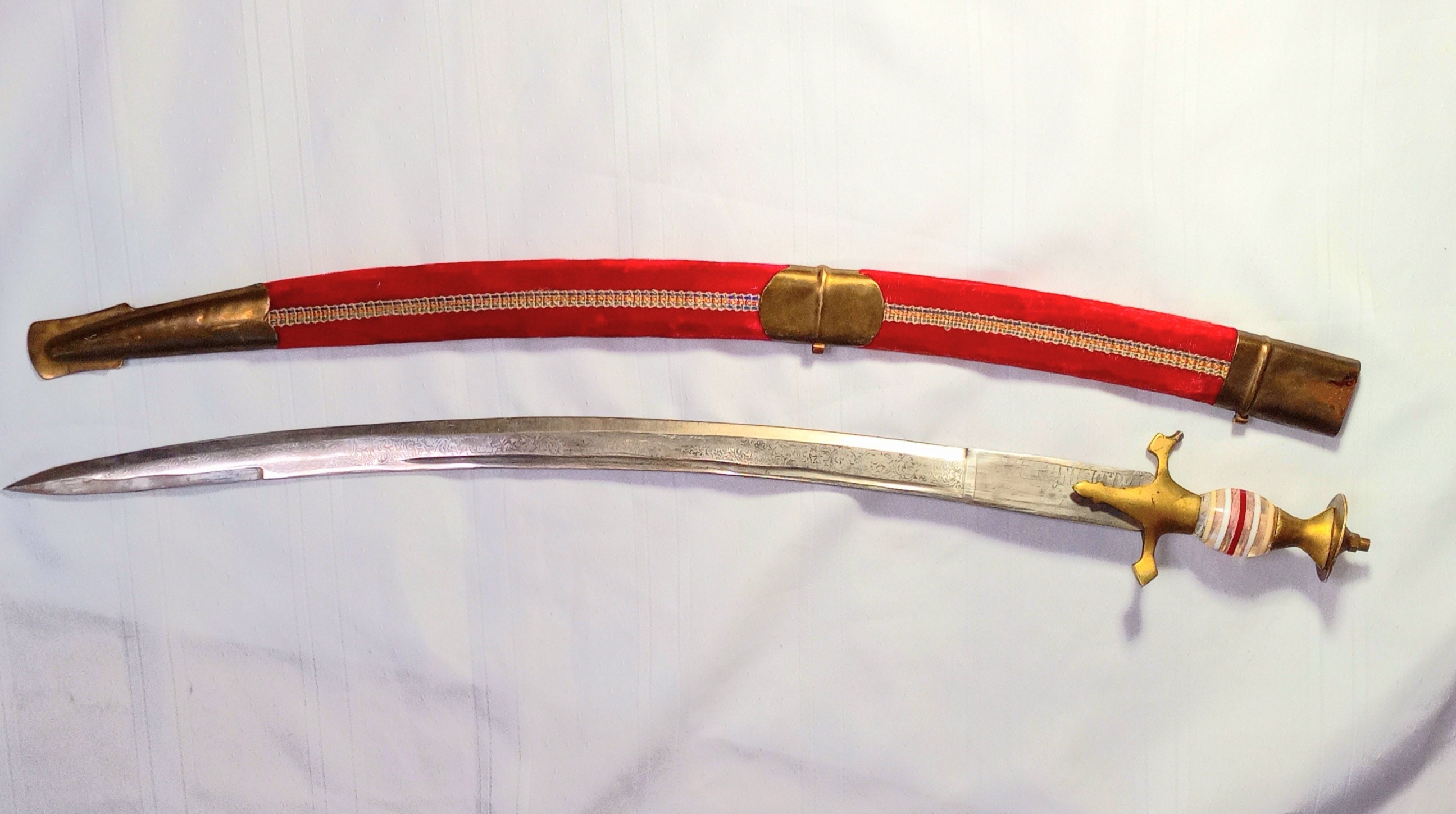 Old Antique Indian Sikh Officer Sword Measures 32.5 Long. - Etsy