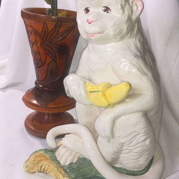 Ceramic Monkey - Etsy
