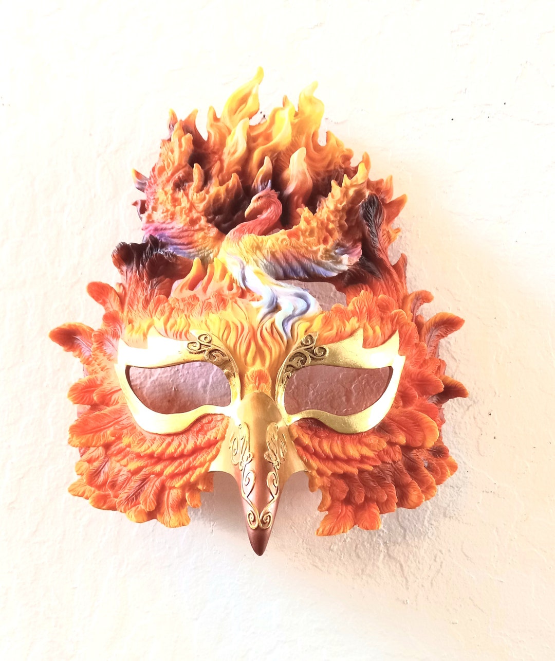 Phoenix Veronese Design Collectable Mask/ Fantasy Wall Art - Etsy