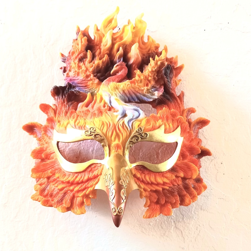 Phoenix Mask - Etsy