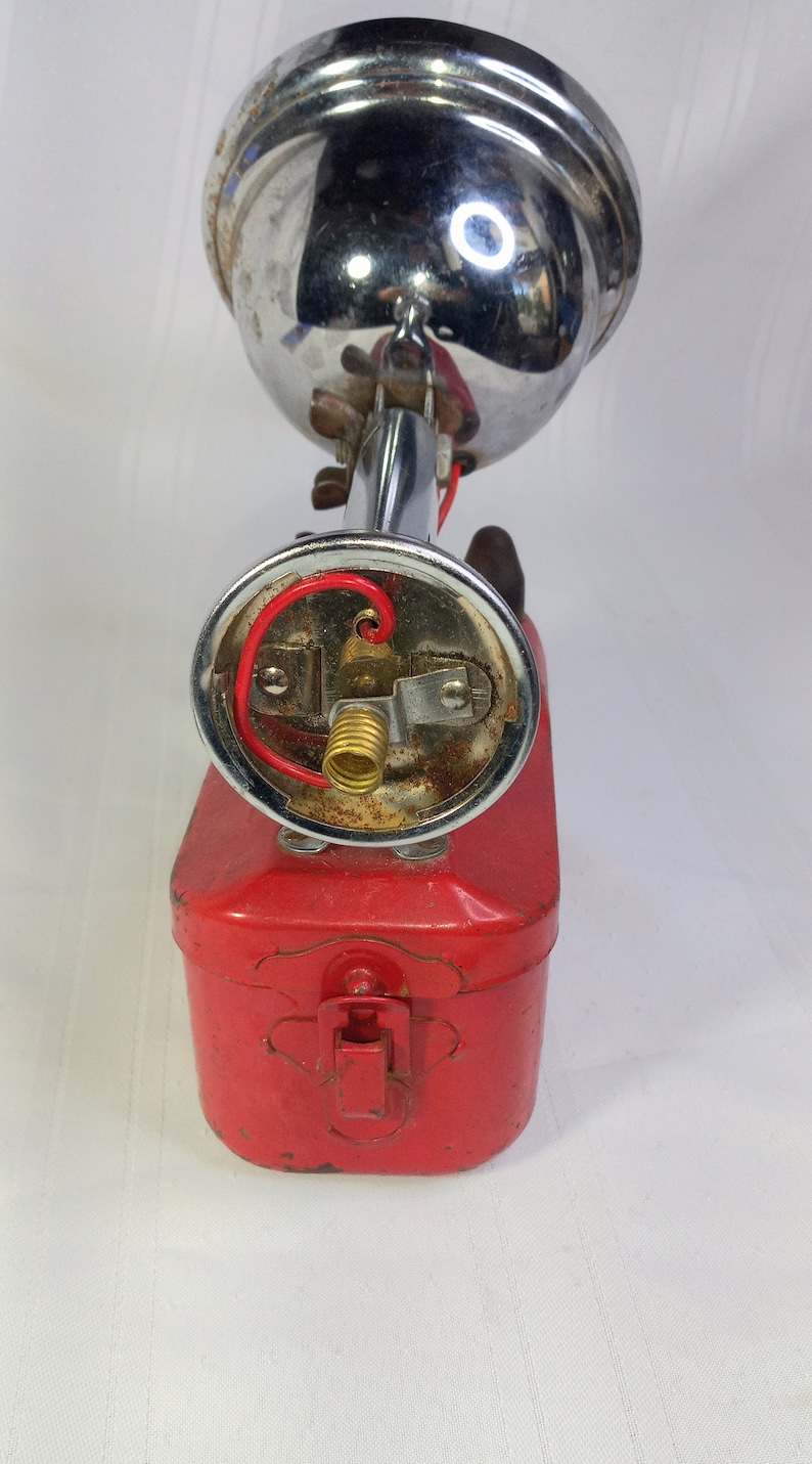 Vintage Flashlight Big Beam NO. 164 Beacon Lamp Lantern Chicago, ILL ...