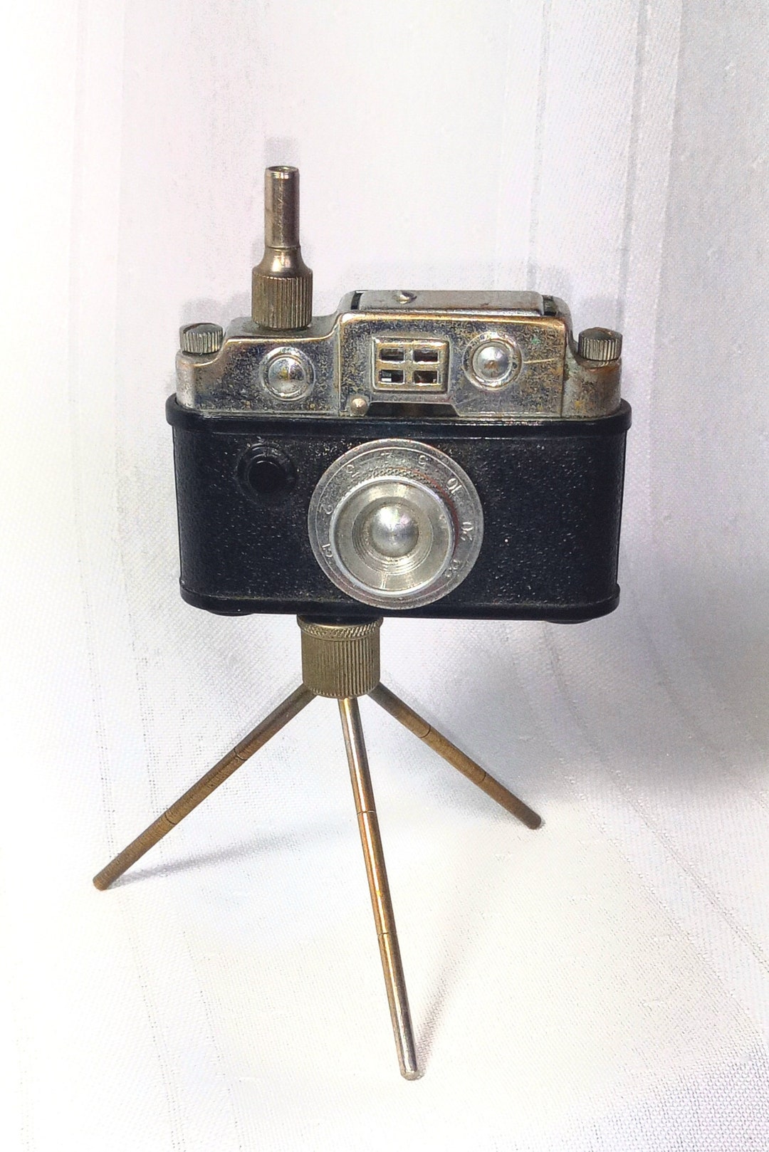 Vintage Japanese Photomatic Camera Lighter 1950s on Tripod- Read - Etsy