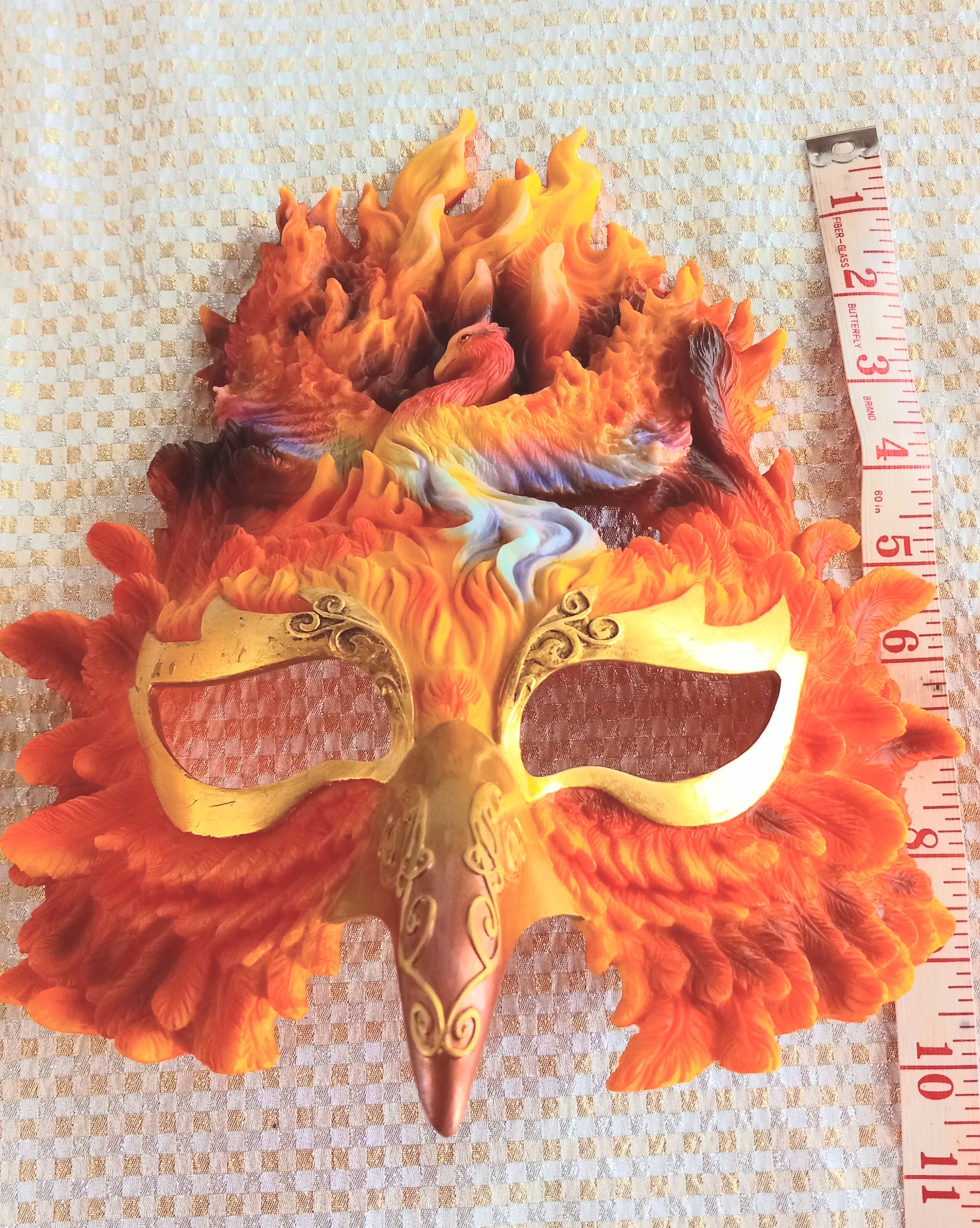 Phoenix Veronese Design Collectable Mask/ Fantasy Wall Art - Etsy