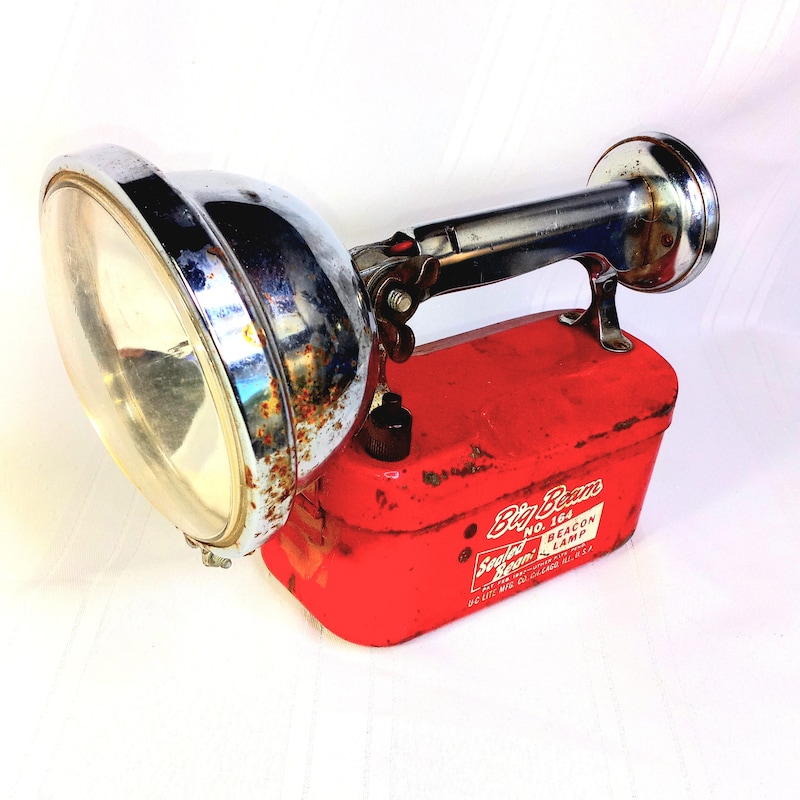 Antique Flashlight - Etsy